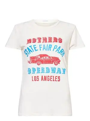 MOTHER The Lil Sinful Graphic-print T-shirt - Speedway