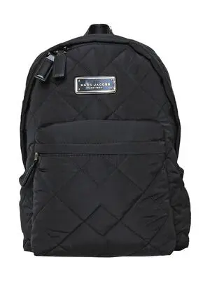 Marc Jacobs Quilted Nylon Backpack - Black