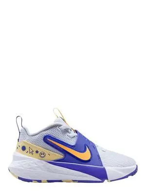 Nike NIKE Team Hustle D 12 PS Athletic Sneakers Grey