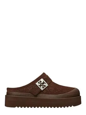 TORY BURCH TORY BURCH Shearling Platform Mule