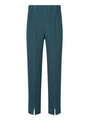 Issey Miyake Pleated Pants - Blue