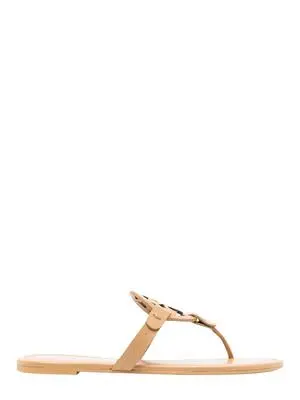 Tory Burch Tory Burch Miller Flat Sandals Tan