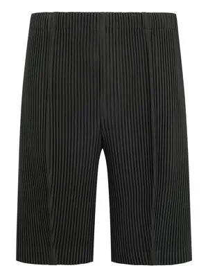 Issey Miyake Pleated Shorts - Grey