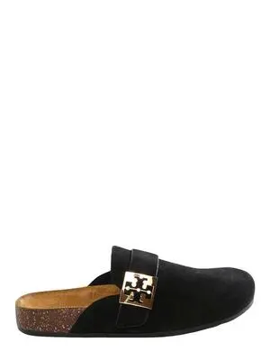 Tory Burch Tory Burch Mellow Mule With Logo Detailing Black