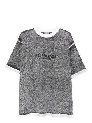 Balenciaga Medium Fit T-shirt - Black