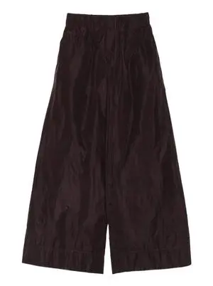 SUSANNE BOMMER Taffetas Wide-leg Trousers - Red