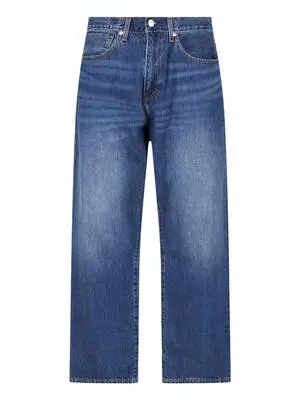 LEVI'S STRAUSS High-rise Straight-leg Jeans - Blue
