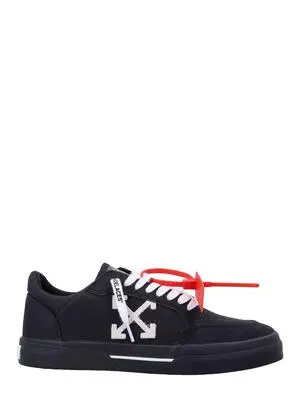 Off-White OFF-WHITE Low Top Canvas Sneakers With Arrow Motif Nero