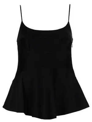 THEORY THEORY Fit-and-Flare Mini Dress With Spaghetti Straps