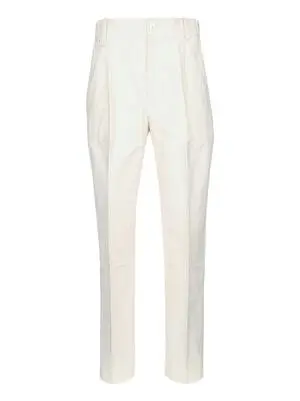 Jacquemus Le Pants Croisiere Straight-leg Trousers - Offwhite