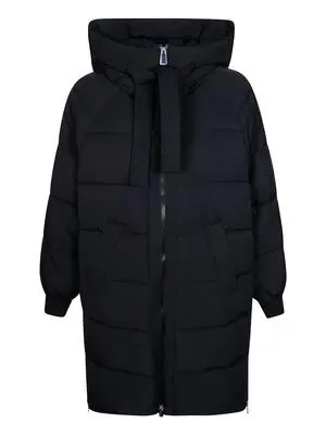 Pinko PINKO Dalia Quilted Technical Fabric Padded Jacket Nero