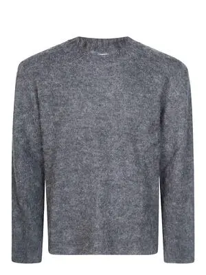 DIANA STUDIO Distressed Knit Sweater - Grigio