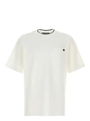 Dolce & Gabbana Piquet T-shirt For In 100% Cotton - Black