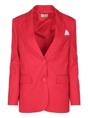 Elisabetta Franchi Tailored Single-breasted Blazer - Redpassion