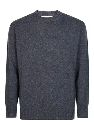 AMARANTO Amaranto Distressed Knit Cardigan