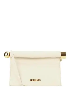 Jacquemus Sculptural Square Mini Crossbody Bag - Lightivory