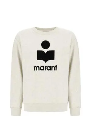 MARANT Mikoy Regular-fit Cotton-polyester Sweatshirt - Ivory