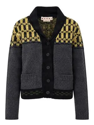 Marni MARNI Knit Cardigan Graphite