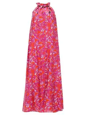 MAX MARA MAX MARA Silk Twill Printed Gown
