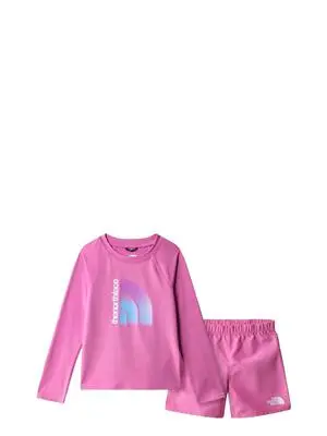 The North Face Mini Amphibious Sunset Set - Pink