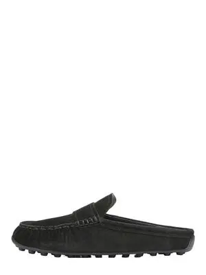 Vince Vince Berkley Suede Driver Mules Black