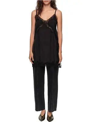 BIMBA Y LOLA BIMBA Y LOLA Straight Cropped Trousers