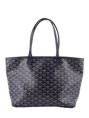 Goyard Artois Tote Coated Canvas Pm - Blue