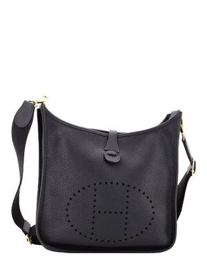 Hermès Evelyne Bag Gen III Clemence PM Black