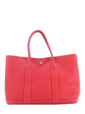 Hermès Garden Party Tote Leather 36 Red