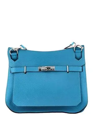 Hermès Jypsiere Bag Clemence 28 - Blue