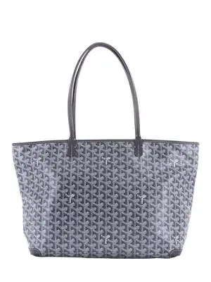 Goyard Artois Tote Coated Canvas Mm - Grey