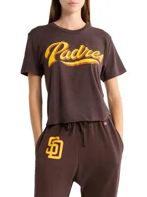 Aviator Nation San Diego Padres Graphic T-shirt - Brown
