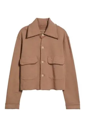 Frank & Eileen Rowan Boxy Crop Jacket - Chai