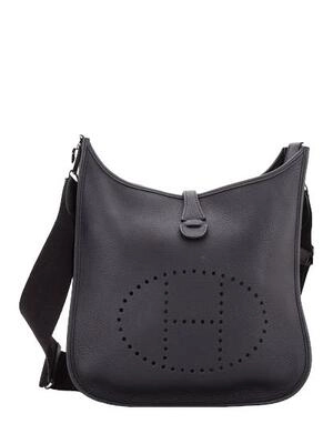 Hermès Evelyne Bag Gen Iii Clemence Pm Black