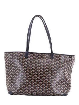 Goyard Artois Tote Coated Canvas Gm - Black