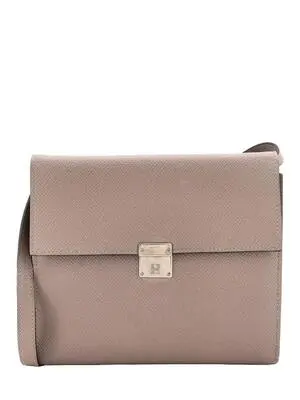 Hermès Clic Wallet On Strap Epsom 16 - Grey