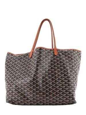 Goyard Saint Louis Tote Coated Canvas Gm - Brown