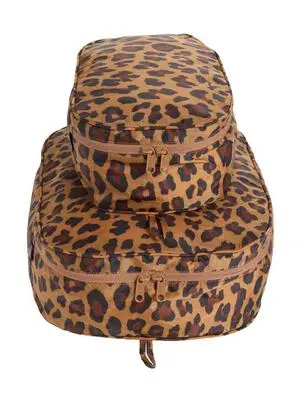 Baggu 2-piece Packing Cube Set - Leopard