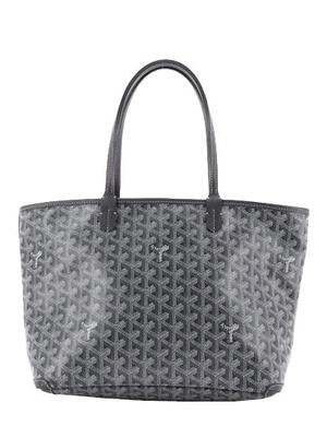 Goyard Artois Tote Coated Canvas Pm - Grey