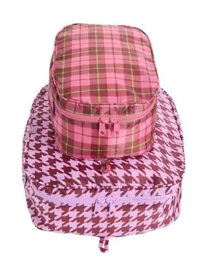 Baggu Set Of 2 Packing Cubes - Check Mix