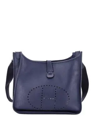 Hermès Evelyne Bag Gen Iii Clemence Gm Blue
