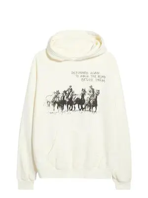 ONE OF THESE DAYS Graphic Hoodie - Bone