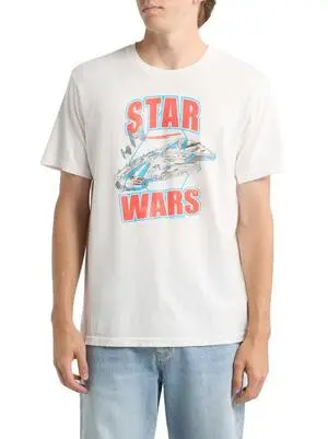 Junk Food Star Wars Graphic T-shirt - Vintage White