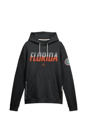 JORDAN BRAND Florida Gators Standard Issue Dri-fit Hoodie - Black