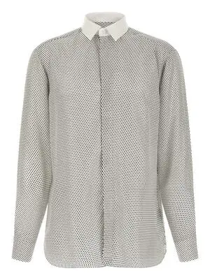 TOM FORD Shirt With Contrast Collar - White