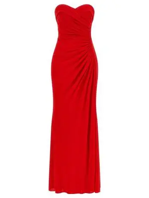 ELIE SAAB ELIE SAAB Draped Sweetheart Neckline Column Gown