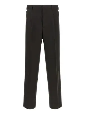 CELLAR DOOR Nev Tailored Trousers - Brown