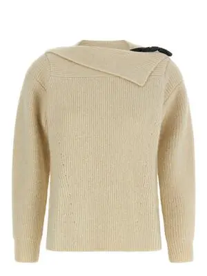 Isabel Marant Étoile Isabel Marant Thais Alpaca Blend Sweater White