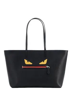 FENDI Fendi Monster Leather Tote