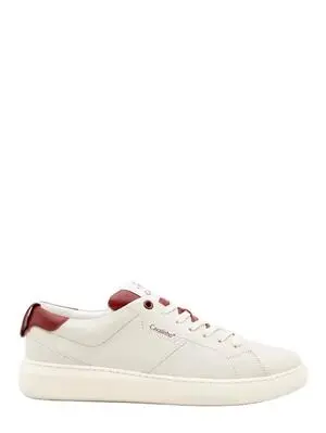 CAVALINHO Club Leather Low Top Sneakers - Beige/red